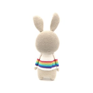 Rainbow Bunny Crochet Pattern - Etsy