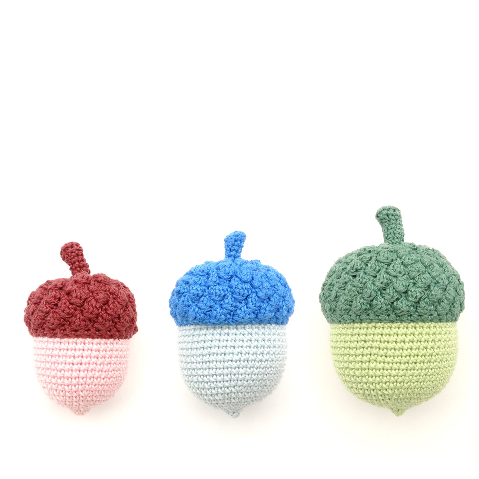 Acorn, 3 Sizes, Crochet Pattern - Etsy