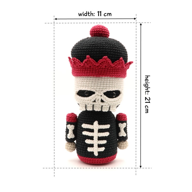 Nutcracker Skeleton Crochet Pattern - Etsy