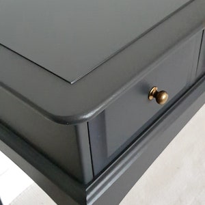 Stag Grey Mahogany Sideboard, Dressing Table, Frenchic, Charcoal Grey ...