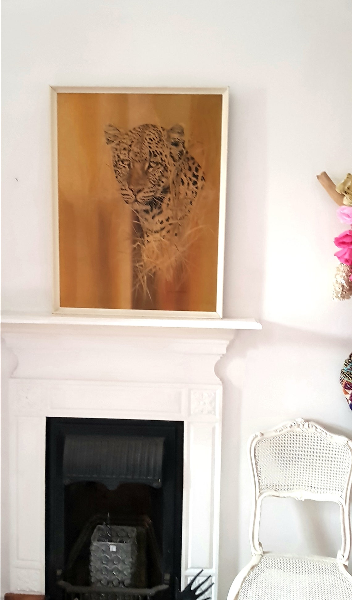 Midcentury Modern Leopard Art Print, Phil Prentice Art, 60s Retro ...