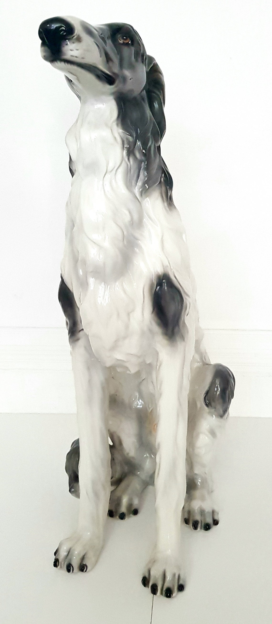 SOLD SOLD Midcentury Italian Ceramic Lifesize Dog Statue - Etsy UK