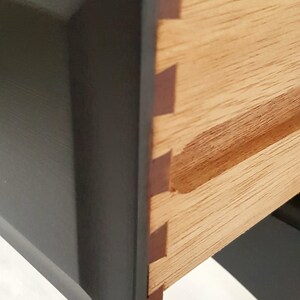 Stag Grey Mahogany Sideboard, Dressing Table, Frenchic, Charcoal Grey ...