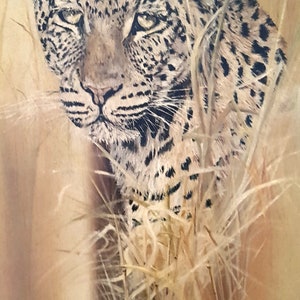 Midcentury Modern Leopard Art Print, Phil Prentice Art, 60s Retro ...