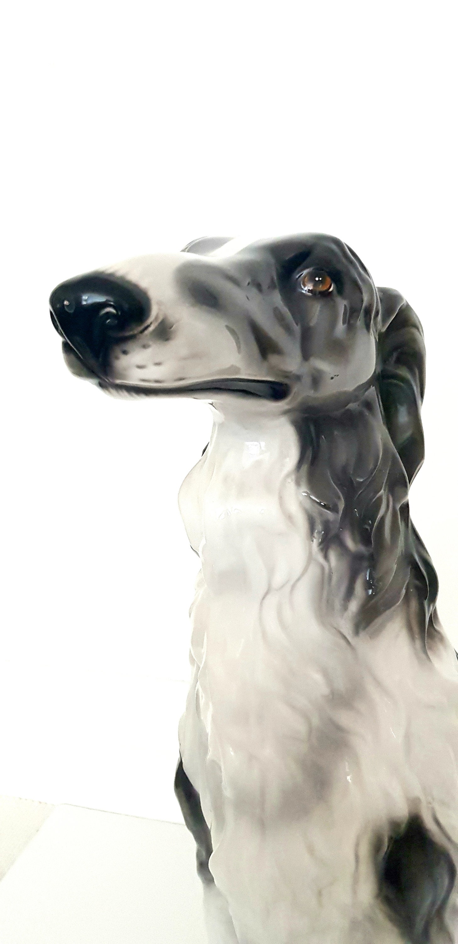 SOLD SOLD Midcentury Italian Ceramic Lifesize Dog Statue - Etsy UK