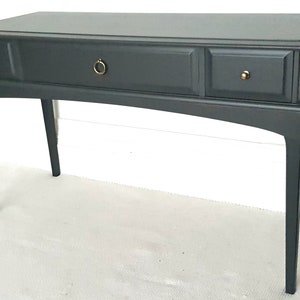 Stag Grey Mahogany Sideboard, Dressing Table, Frenchic, Charcoal Grey ...