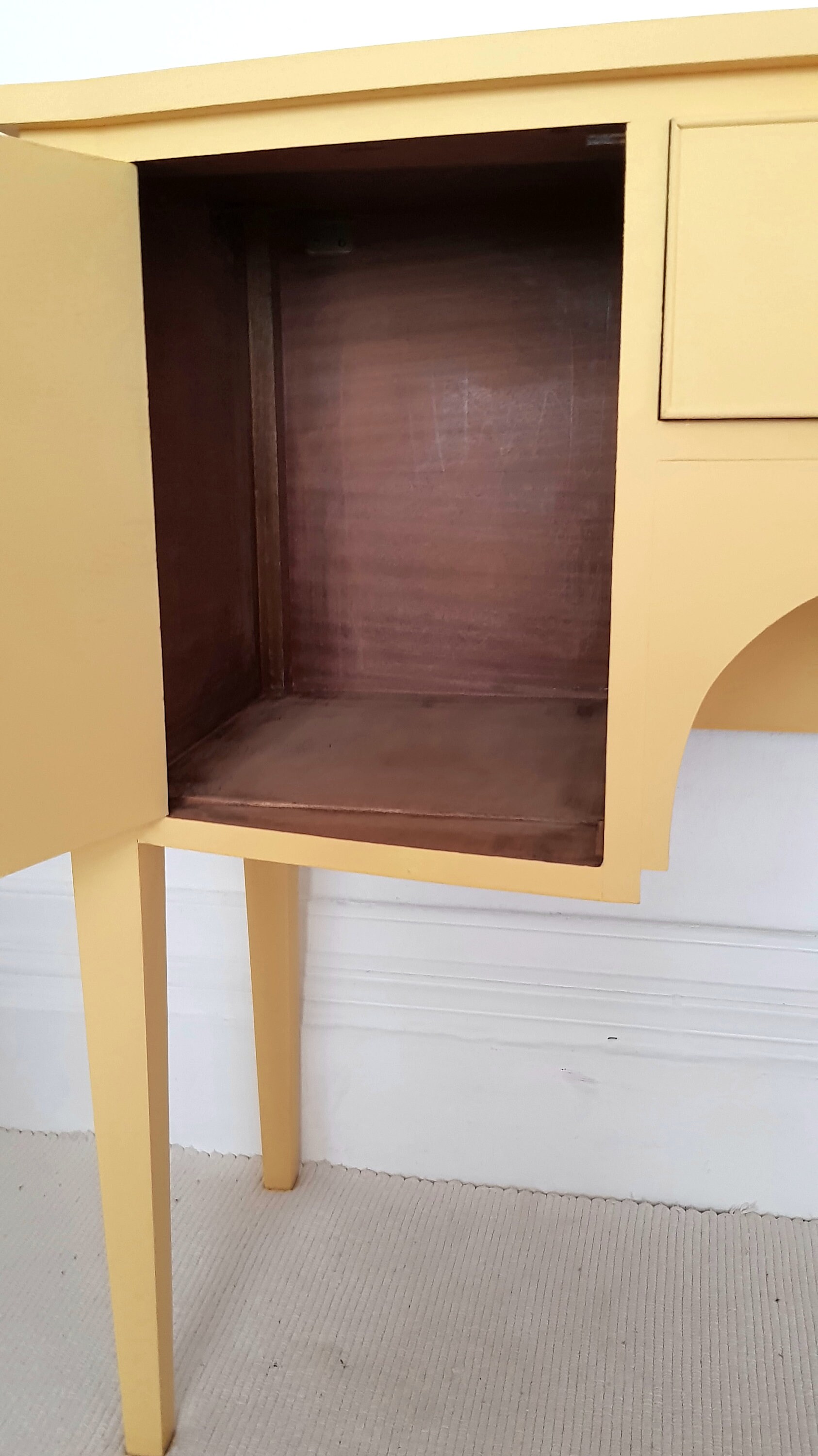 SOLD SOLD Yellow Sideboard Vintage Upcycled Sideboard Hand - Etsy UK