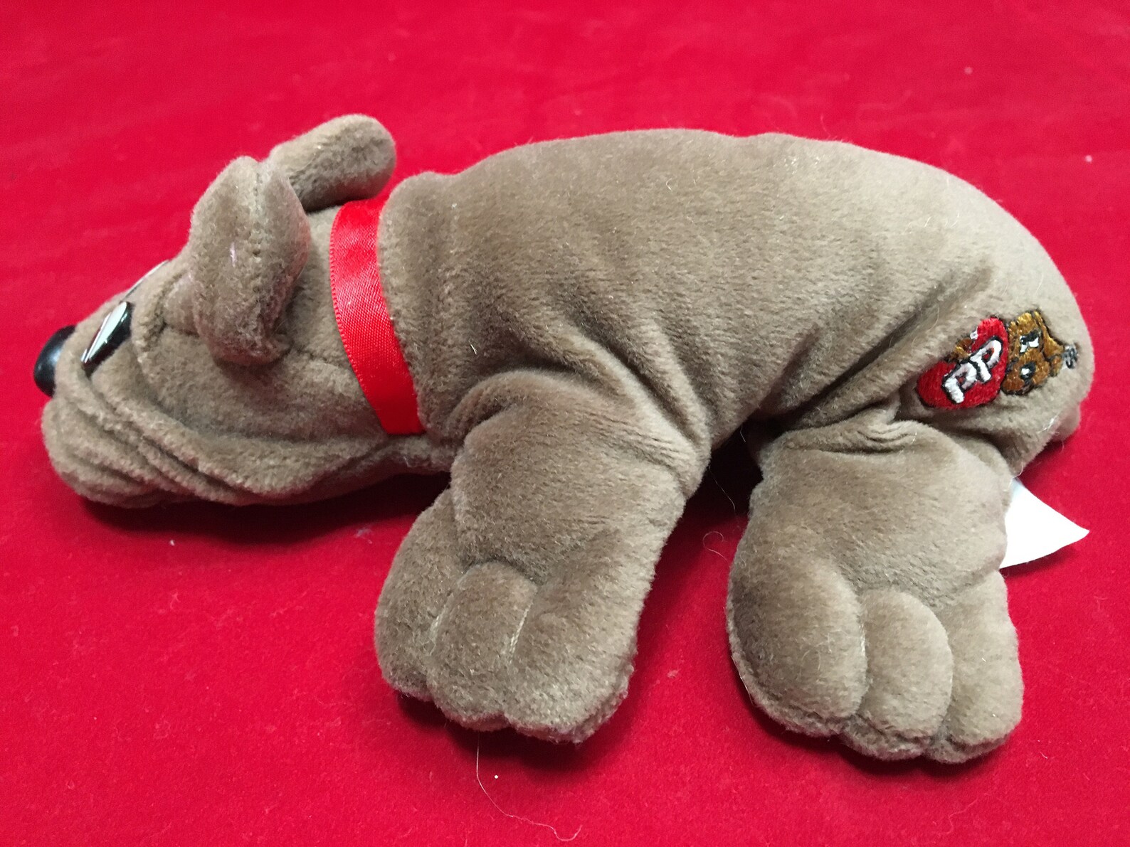 Vintage 1980's Small Pound Puppy Puppies 8 Brown Dog Plush Stuffed ...