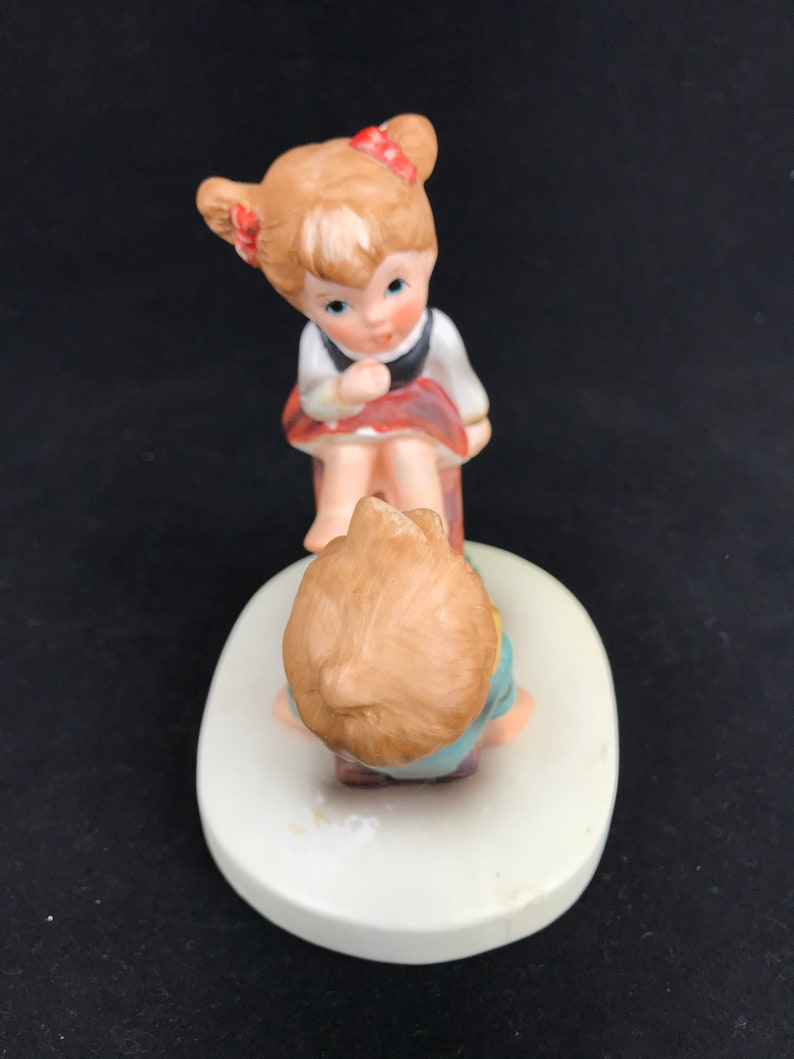 Vintage Lefton Girl Boy Teeter Totter Children Figurine - Etsy