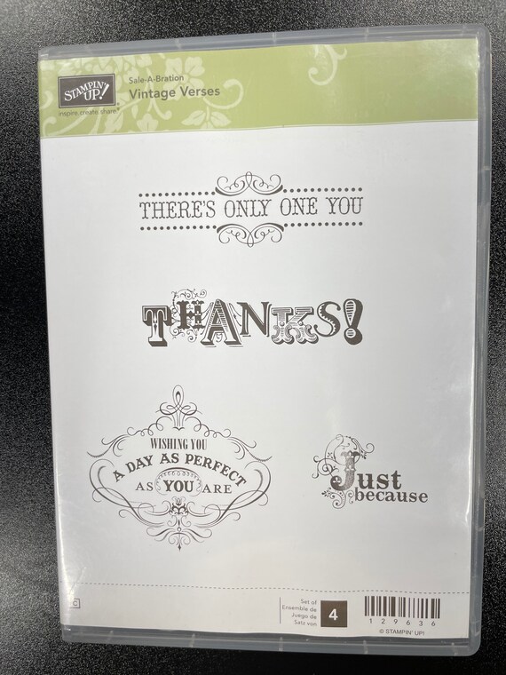 Stampin Up Vintage Verses Stampin' Up! Very Vintage – Wild Wing