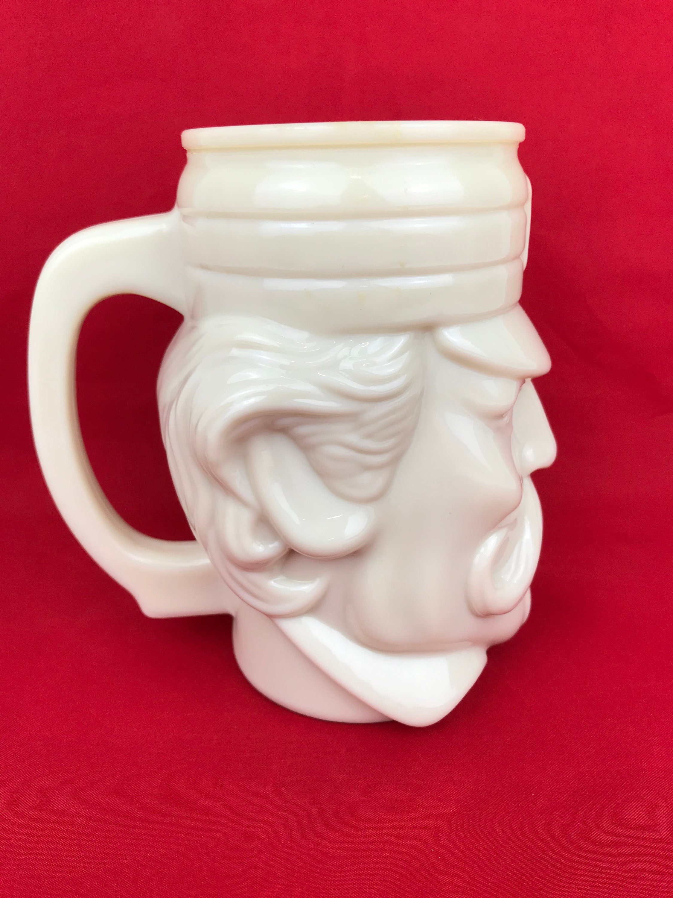 Vintage Avon Mug Beer Stein Casey at the Bat Baseball Man Face Mustache ...