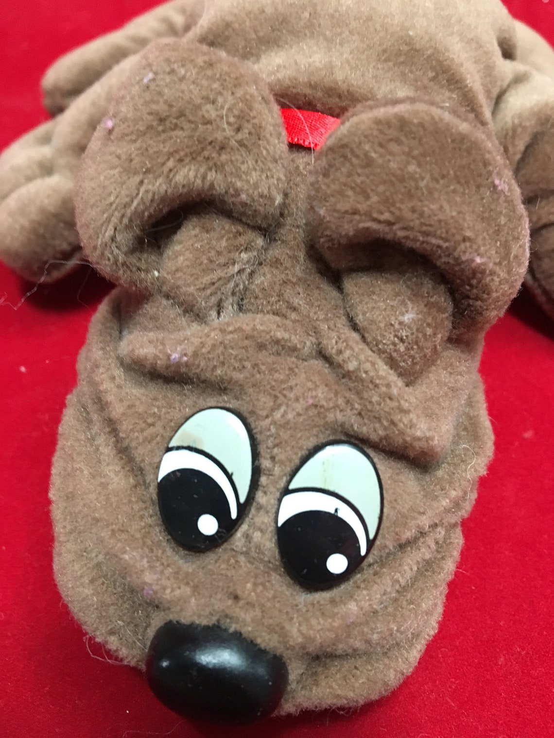 Vintage 1980's Small Pound Puppy Puppies 8 Brown Dog | Etsy