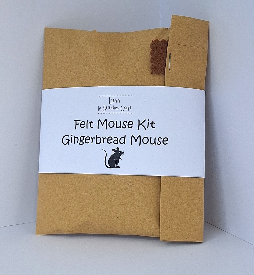 DIY Kit - Gingerbread Mouse Kit - Etsy