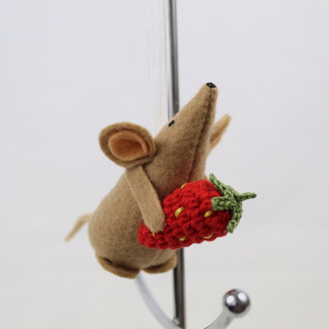 Strawberry Mouse - Etsy UK