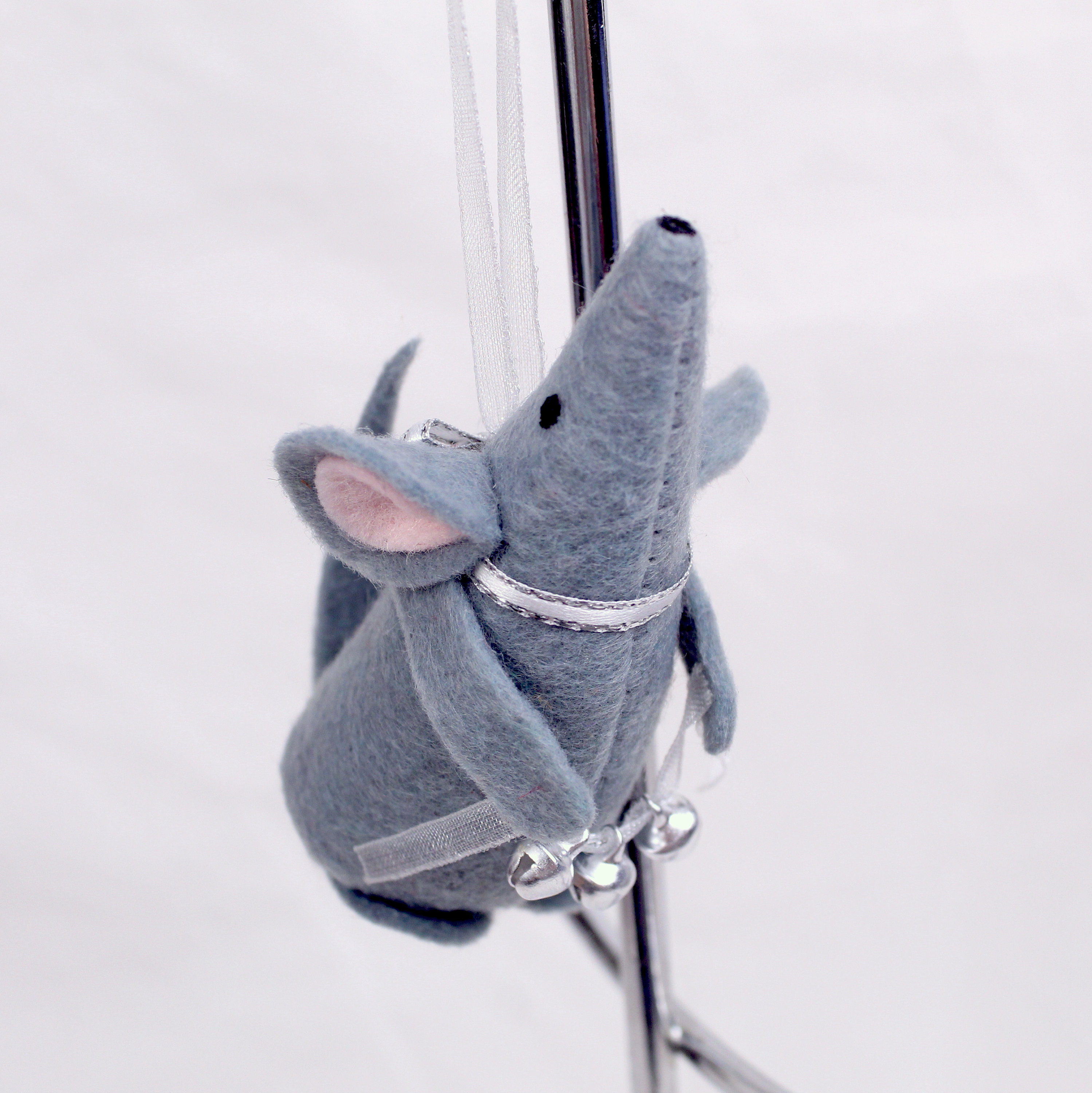 Jingle Bell Christmas Mouse - Etsy UK