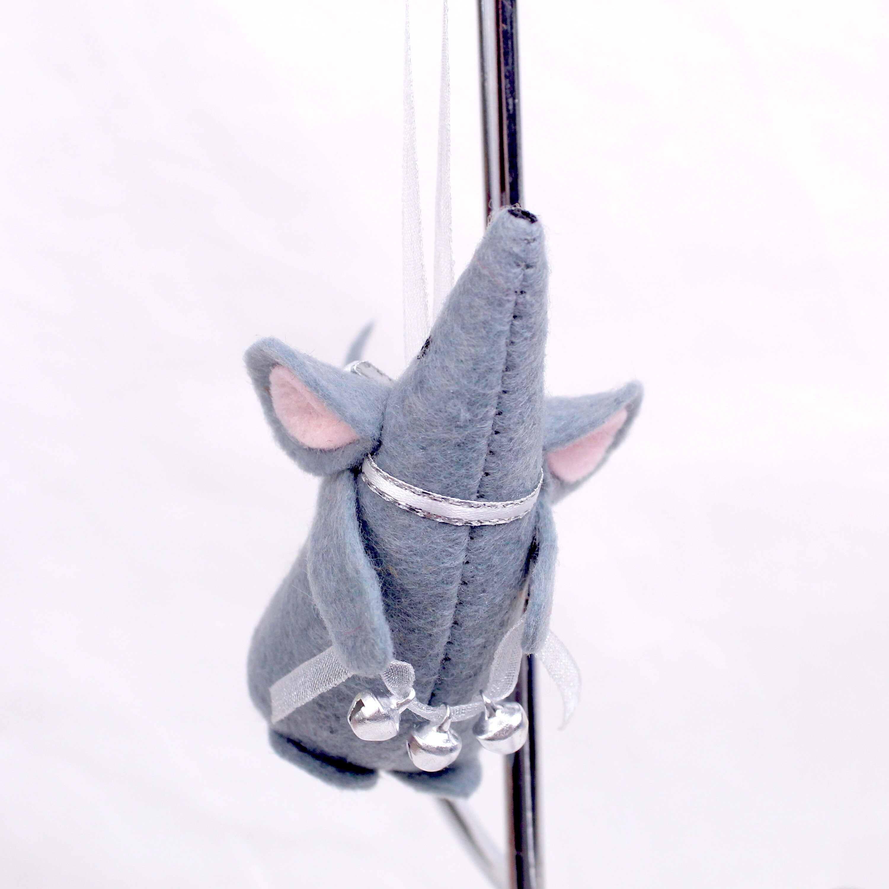 Jingle Bell Christmas Mouse - Etsy UK