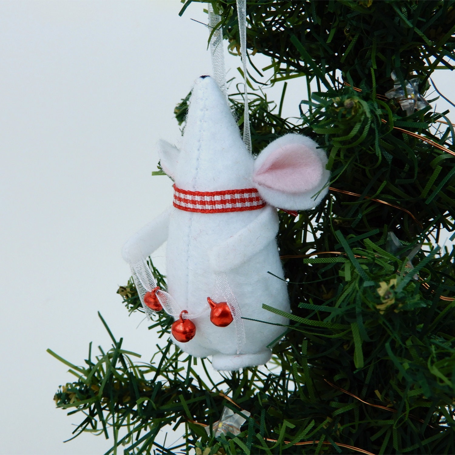 Jingle Bell Christmas Mouse - Etsy UK