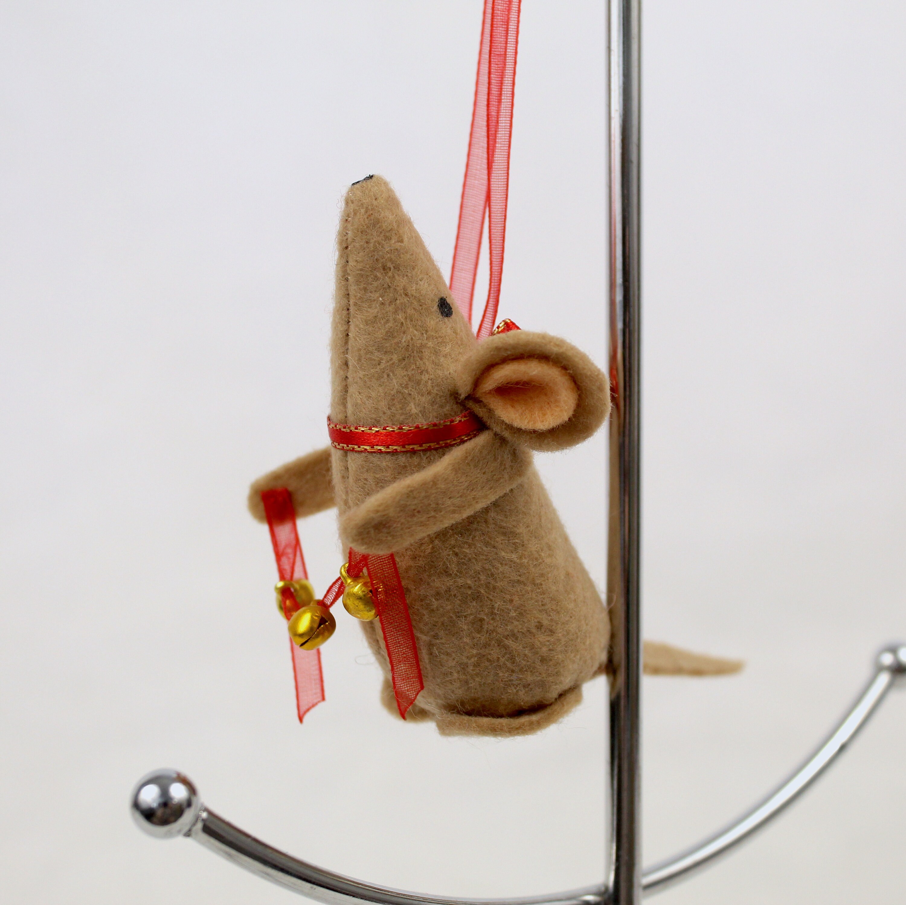 Jingle Bell Christmas Mouse - Etsy UK