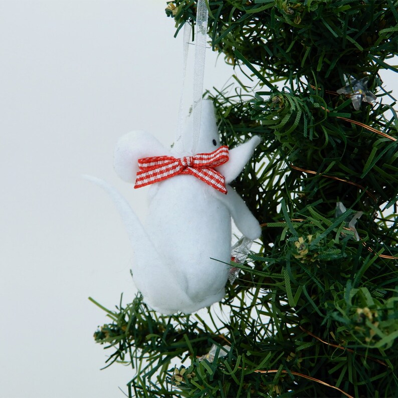 Jingle Bell Christmas Mouse - Etsy UK