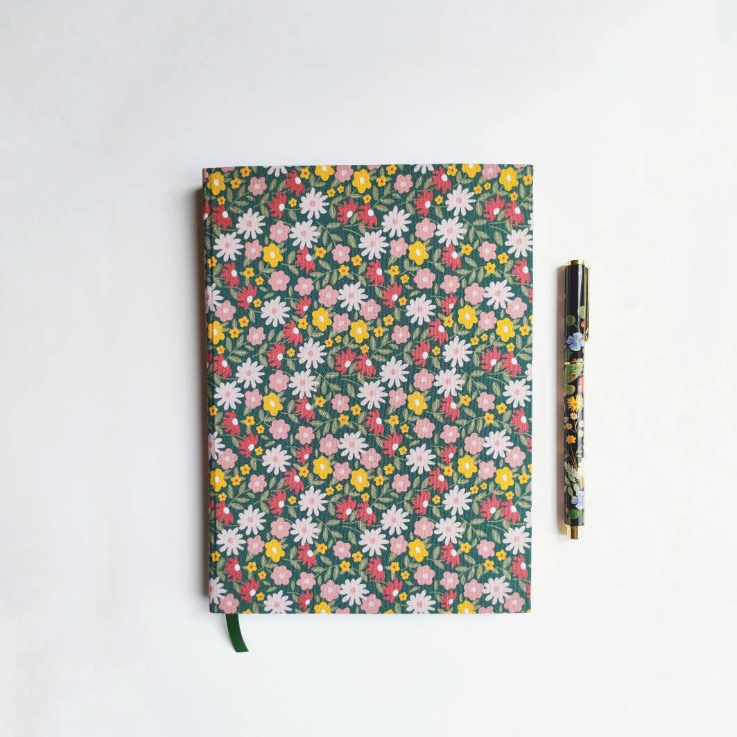 Colorful Flowers Notebook - Etsy