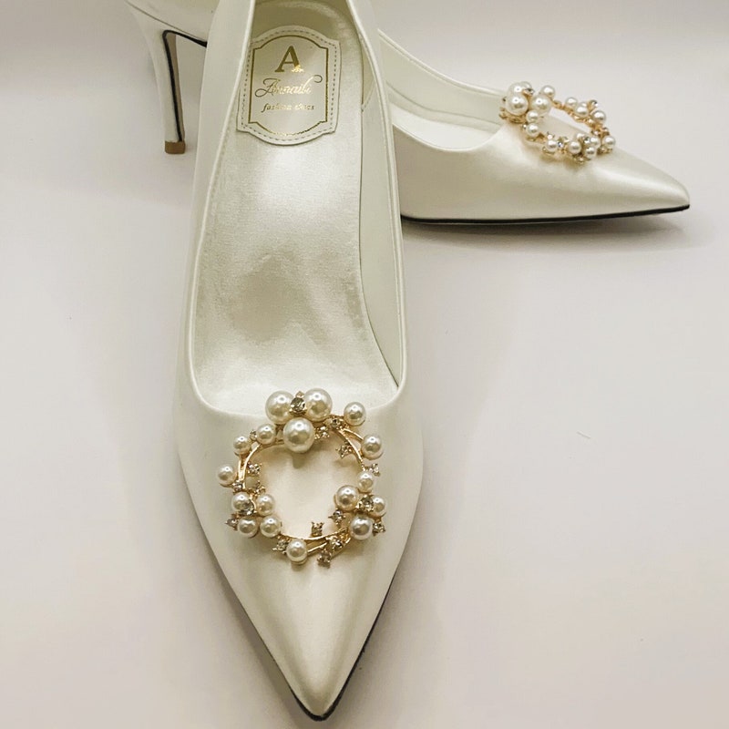 Pearl Bridal Shoes - Etsy