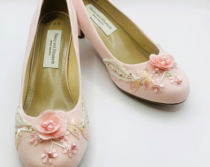 Stunning Hand Finished Dusty Dusky Pink and Mint Sage Green Mix With ...