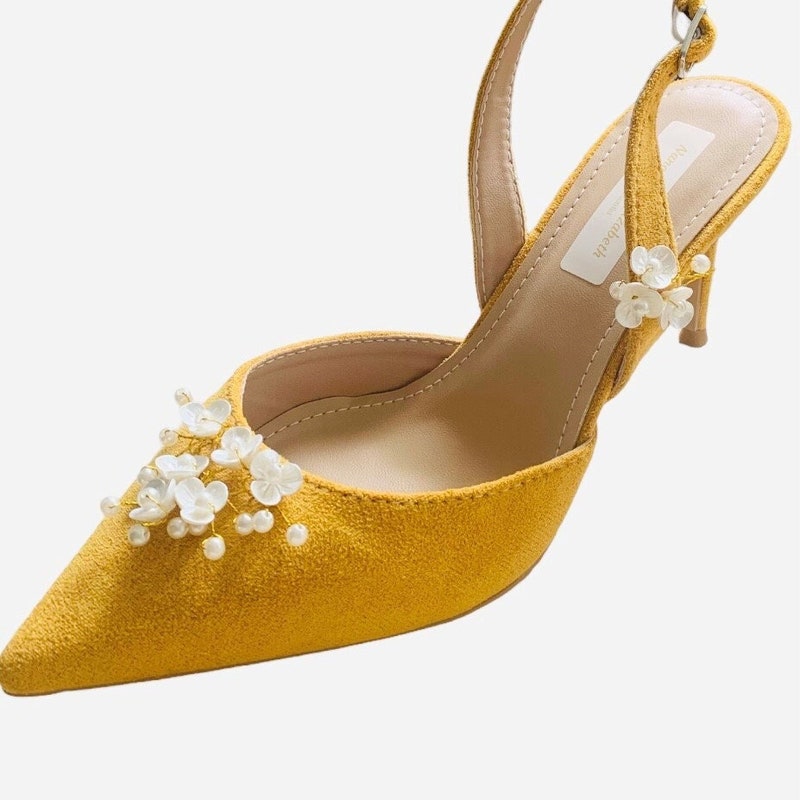 Mustard Heels - Etsy