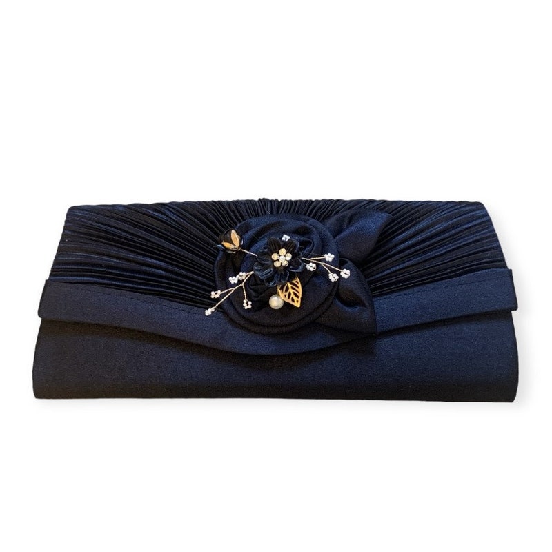 Navy Blue Clutch - Etsy