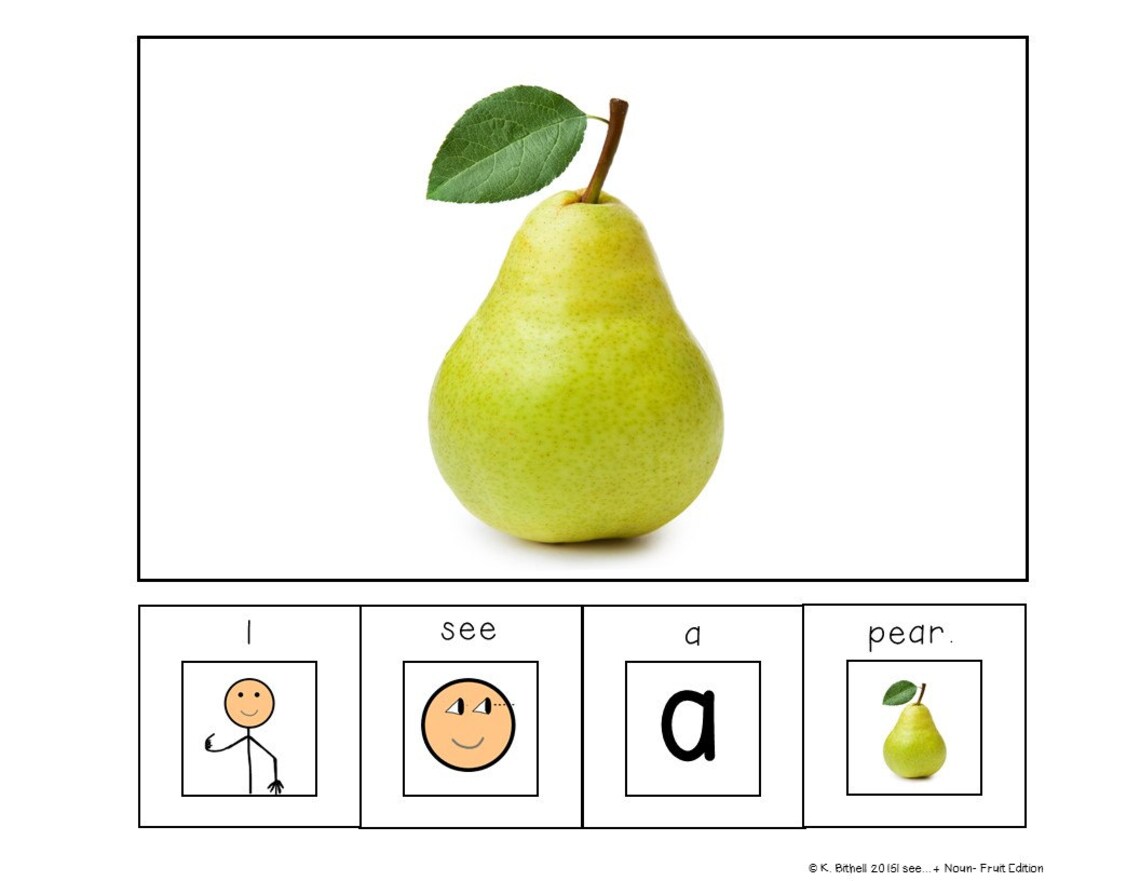 Easy Reader Fruit Edition - Etsy