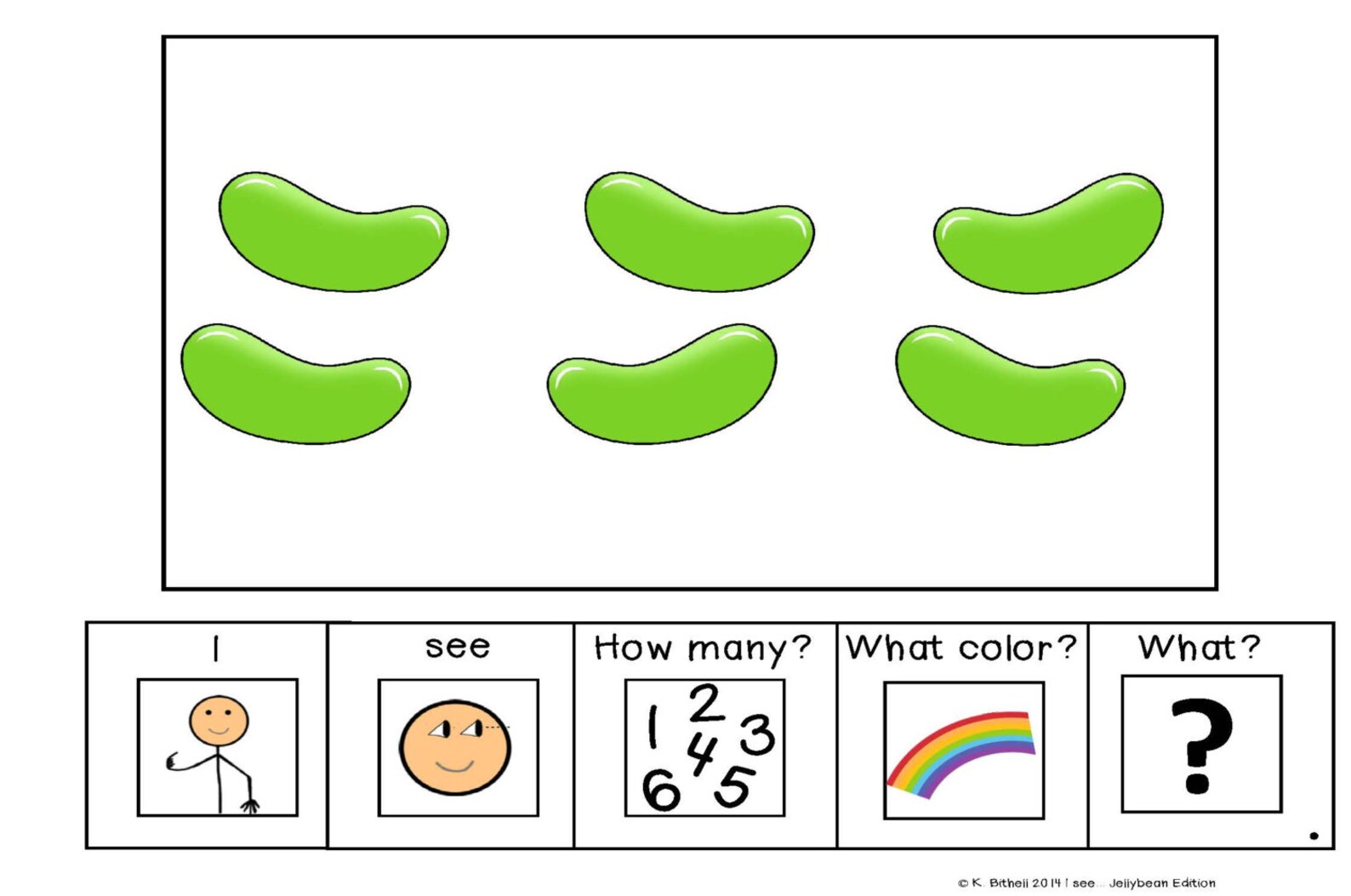 I See... How Many What Color What is It Interactive Adapted | Etsy