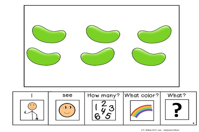 I See... How Many What Color What is It Interactive Adapted Book With ...