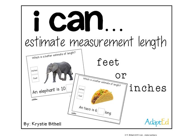 Estimate Measurement Length Feet Vs. Inches Center Mats | Etsy