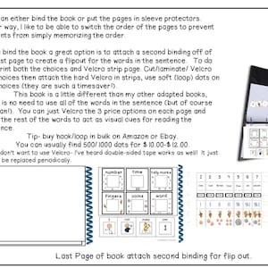 Make Numbers 1-12 Adapted Math Book Including Money and Time BUNDLE - Etsy