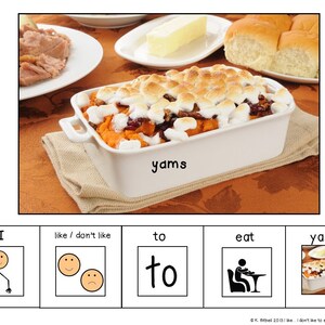 Thanksgiving Adapted Book for Special Needs AUTISM SPEECH - Etsy