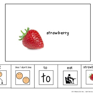 I Like... I Don't Like... to Eat Fruit and Vegetable Edition Prek ...