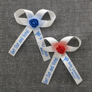 Bereavement Awareness Ribbons With Rose, Personalized With Your Message ...