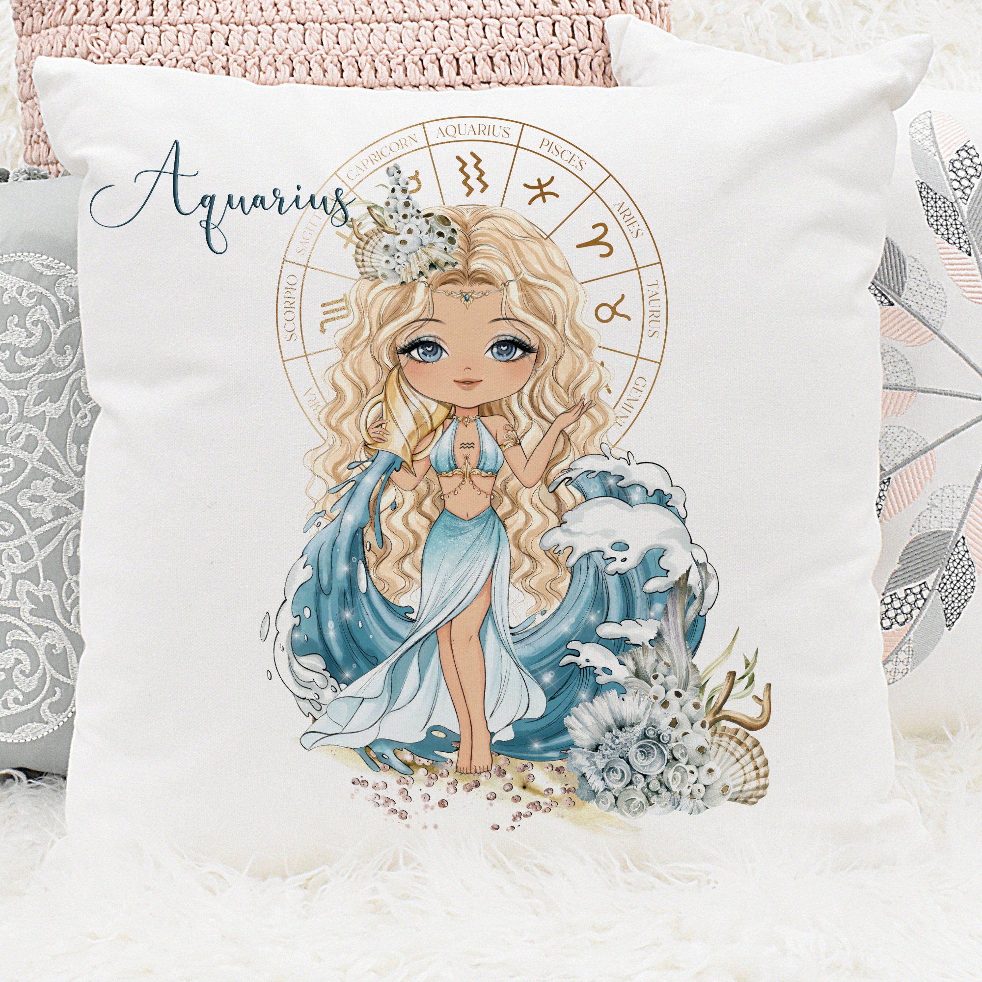 Aquarius Doll Clipart Character Dolls Sublimation Dolls Etsy Uk