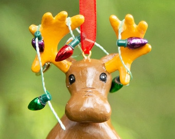 Christmas moose | Etsy