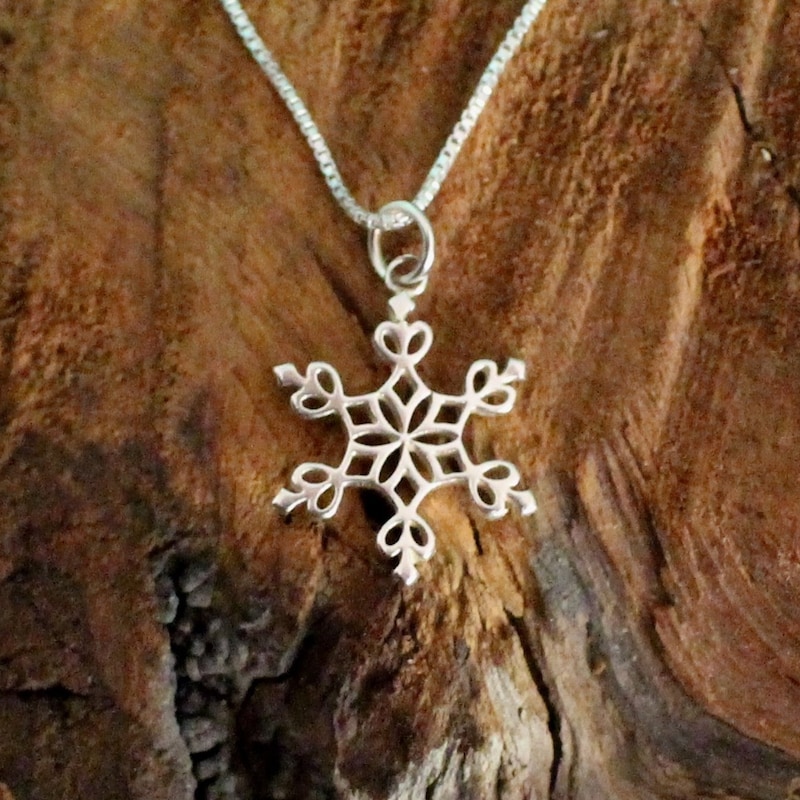 Snowflake Jewelry - Etsy