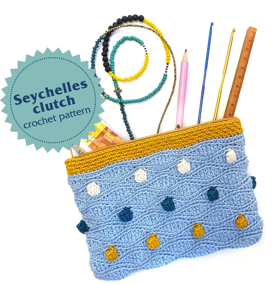 Seychelles Clutch Crochet Pattern - Etsy