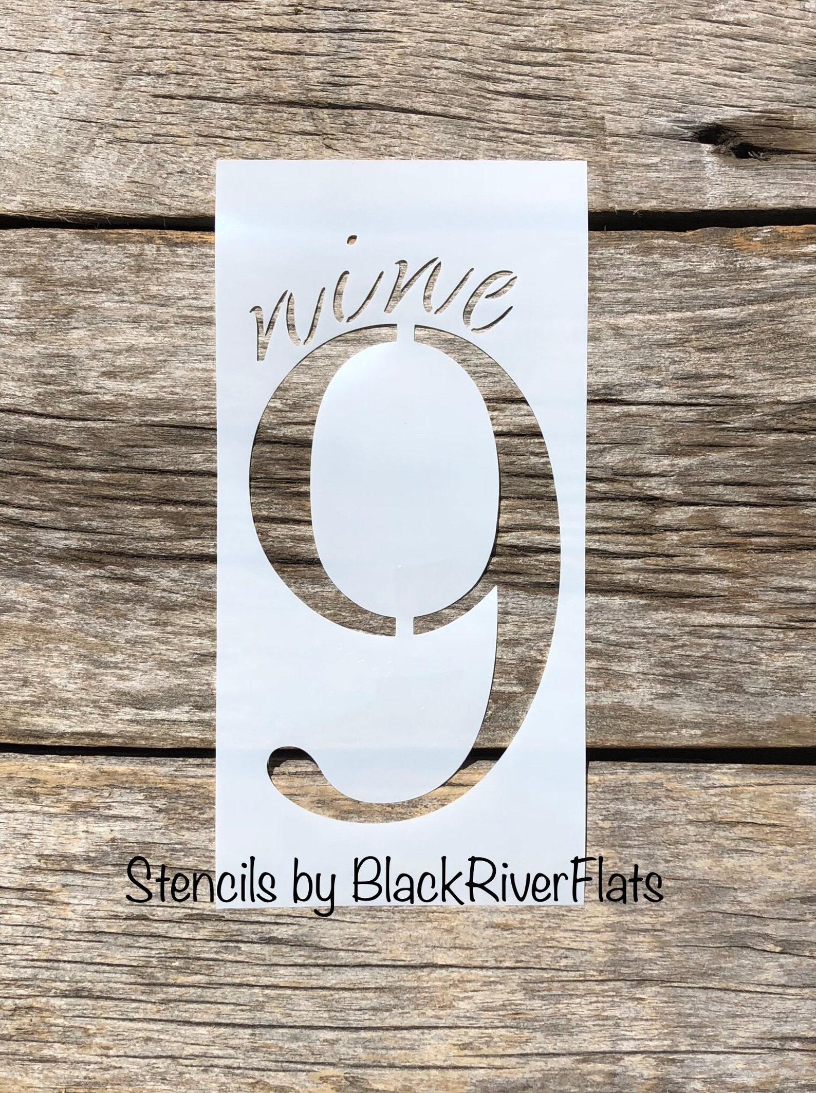 Nine Stencil/ Reusable Stencil/7mil Mylar/ Number - Etsy Canada