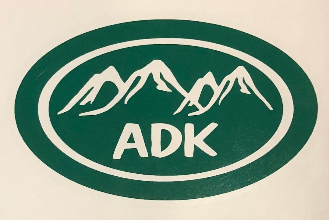 ADK Mountains Vinyl Decal - Etsy