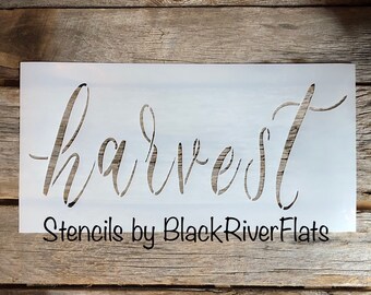 Happy Fall Pumpkin Sign Stencil Fall Sign Stencils for - Etsy