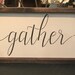 Gather Stencil/reusable Stencil/7mil Mylar/farmhouse Decor - Etsy