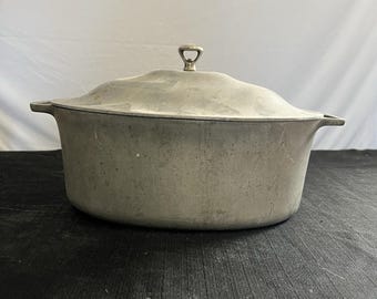 Wagner Ware Oval Roaster Replacement Lid - Magnalite Sidney 4265P Cast ...