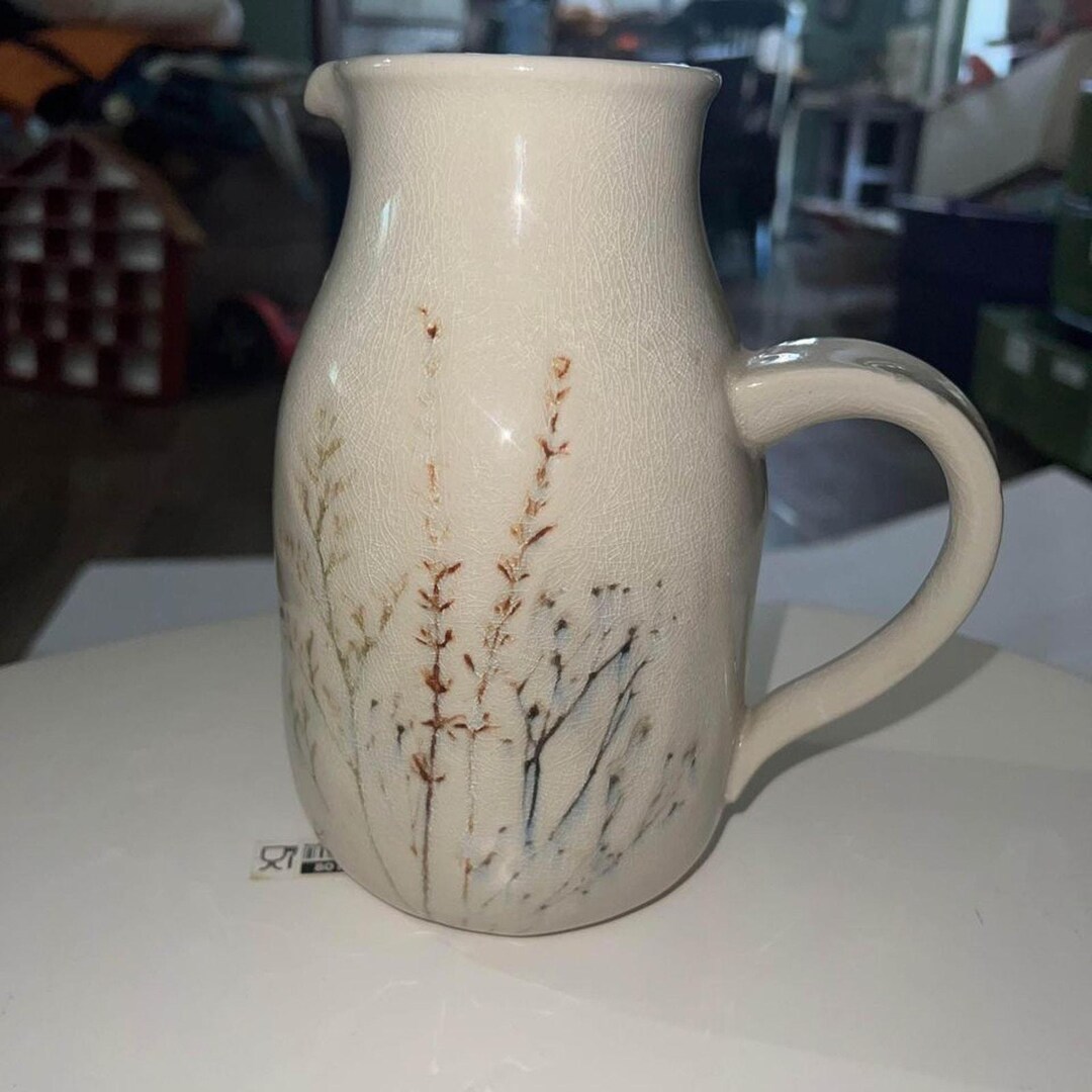 Farmhouse French Country Ceramic Pitcher - Etsy