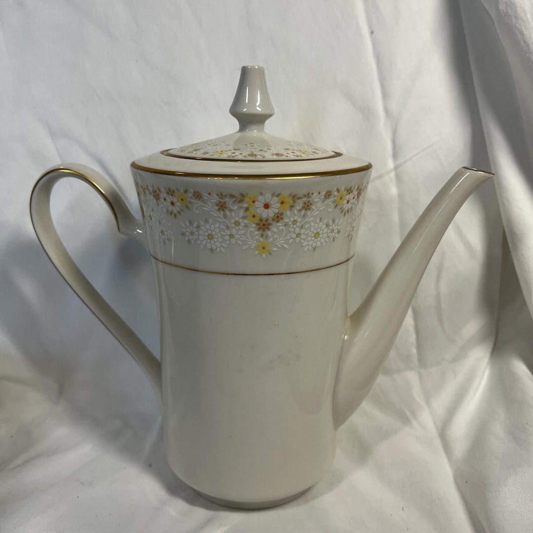 Noritake Fragrance Tea Pot W/ Lid Vintage - Etsy