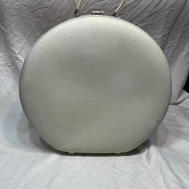 Round Suitcase - Etsy