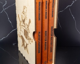 Leather-bound Dungeons & Dragons Core Rulebooks - Etsy