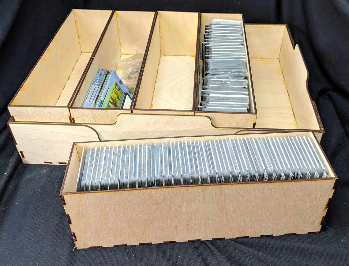 Card Storage Crate | Etsy